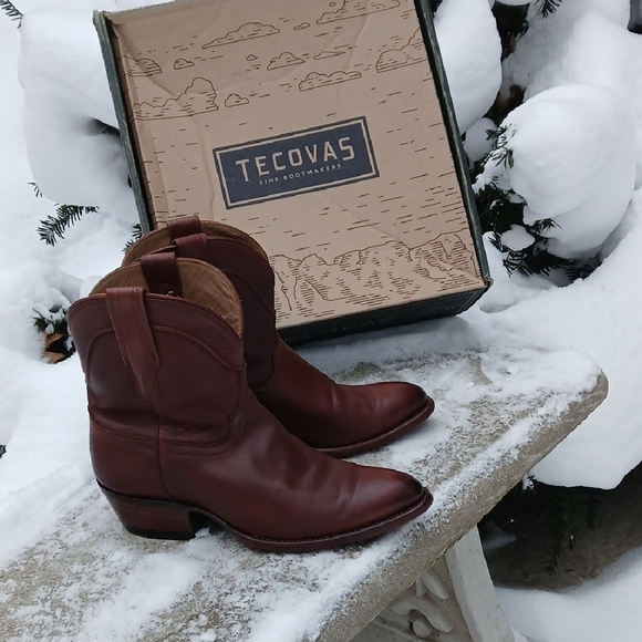 Tecovas | Shoes | Tecovas The Penny Brown Leather Cowboy Boots Sz 95 ...